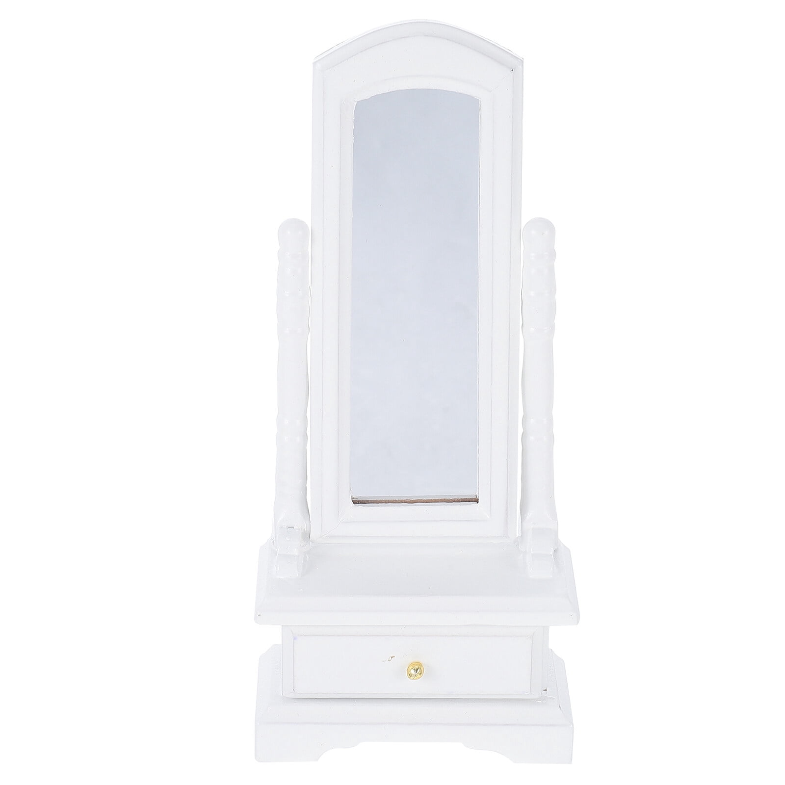 Furniture Decor Miniature Dressing Mirror Doll Adornment Dollhouse
