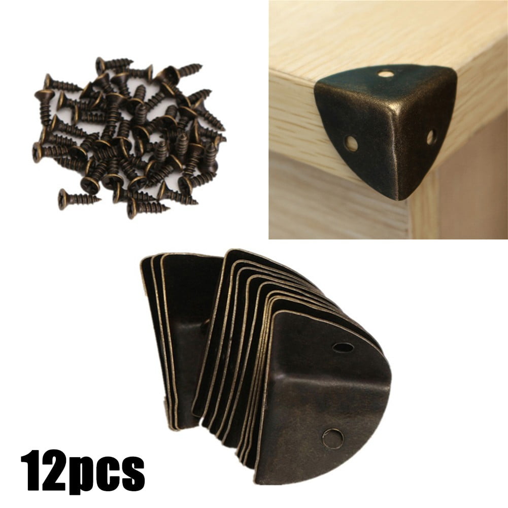 Furniture Decorative Metal Corners Jewelry Box Wooden Corner Protector ...