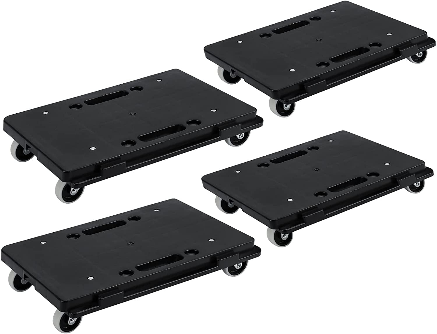 Furniture Dolly, 4 Pack Small Flat Moving Dolly, Furniture Movers with ...