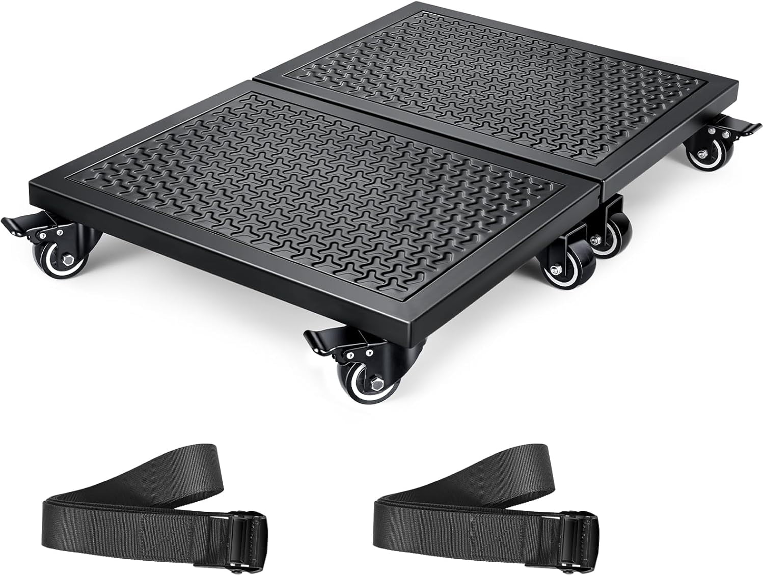 Furniture Dolly 4 Wheels, 2000LBS Thickened Iron Pipe Furniture Movers ...