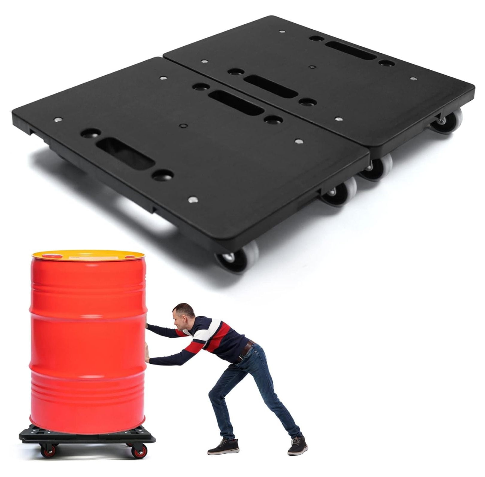 Furniture Dolly for Moving 2 Packs KioJJp Portable Furniture Movers ...