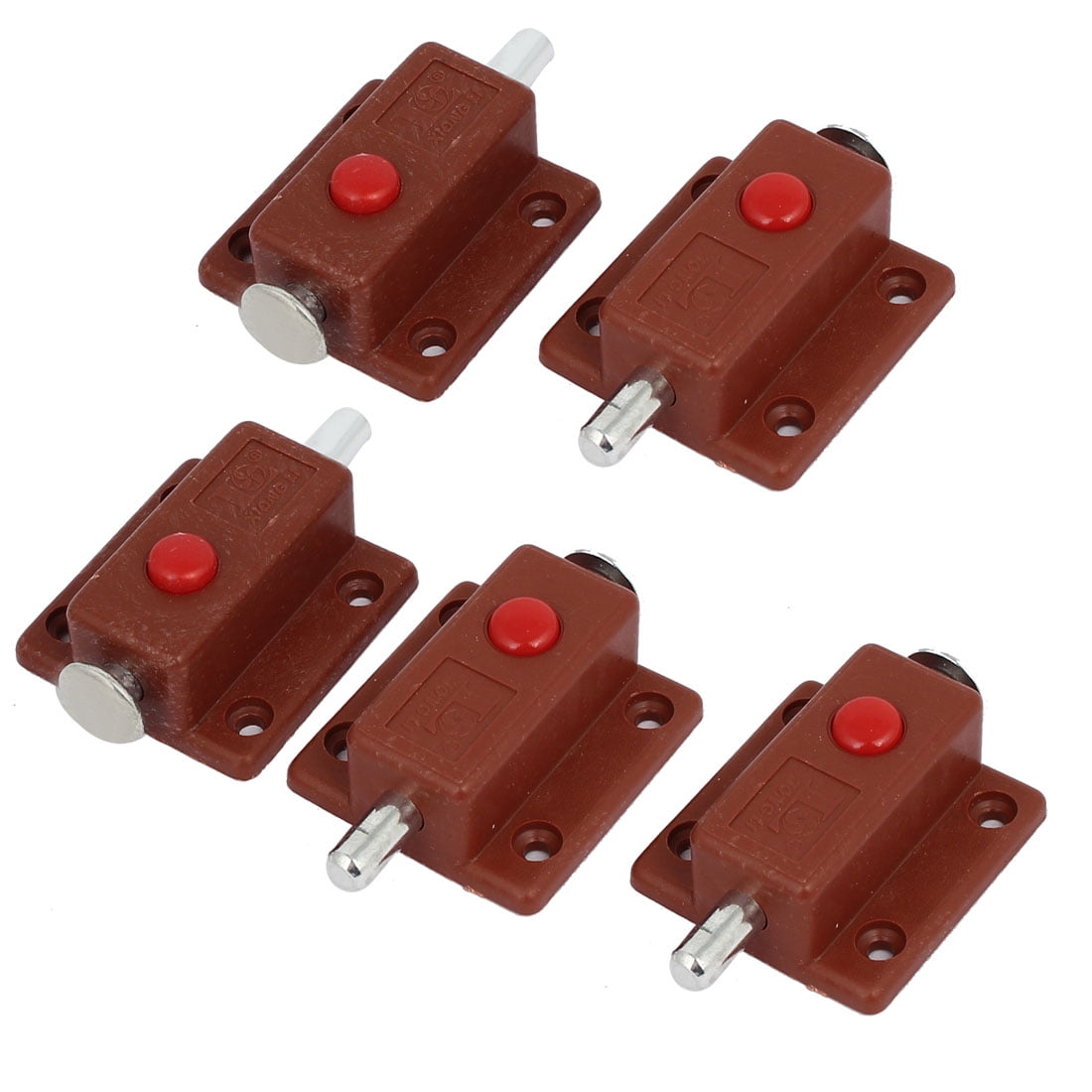 Spring Loaded Button Latch