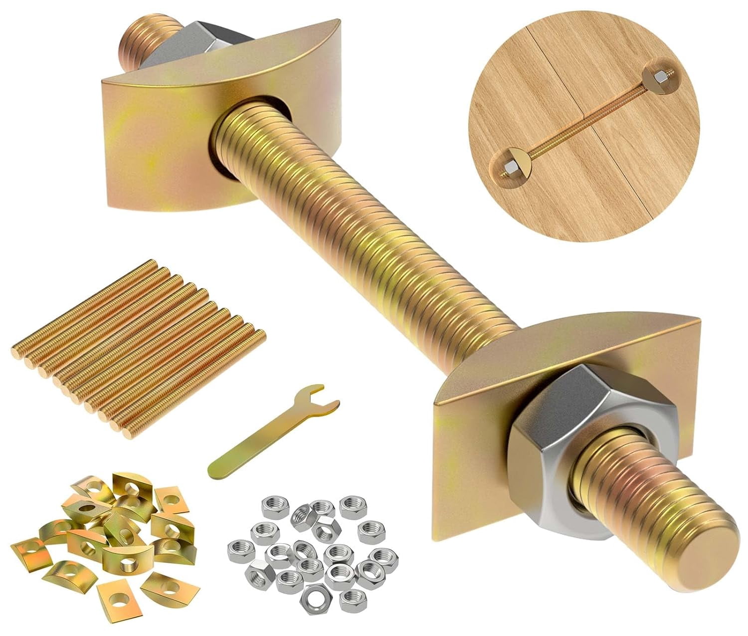 Furniture Fastening Connectors: Secure Countertops, Butcher Blocks ...