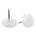 Walmart Furniture Feet Nail Sliders Covers, 14mm White Chair Table Leg ...
