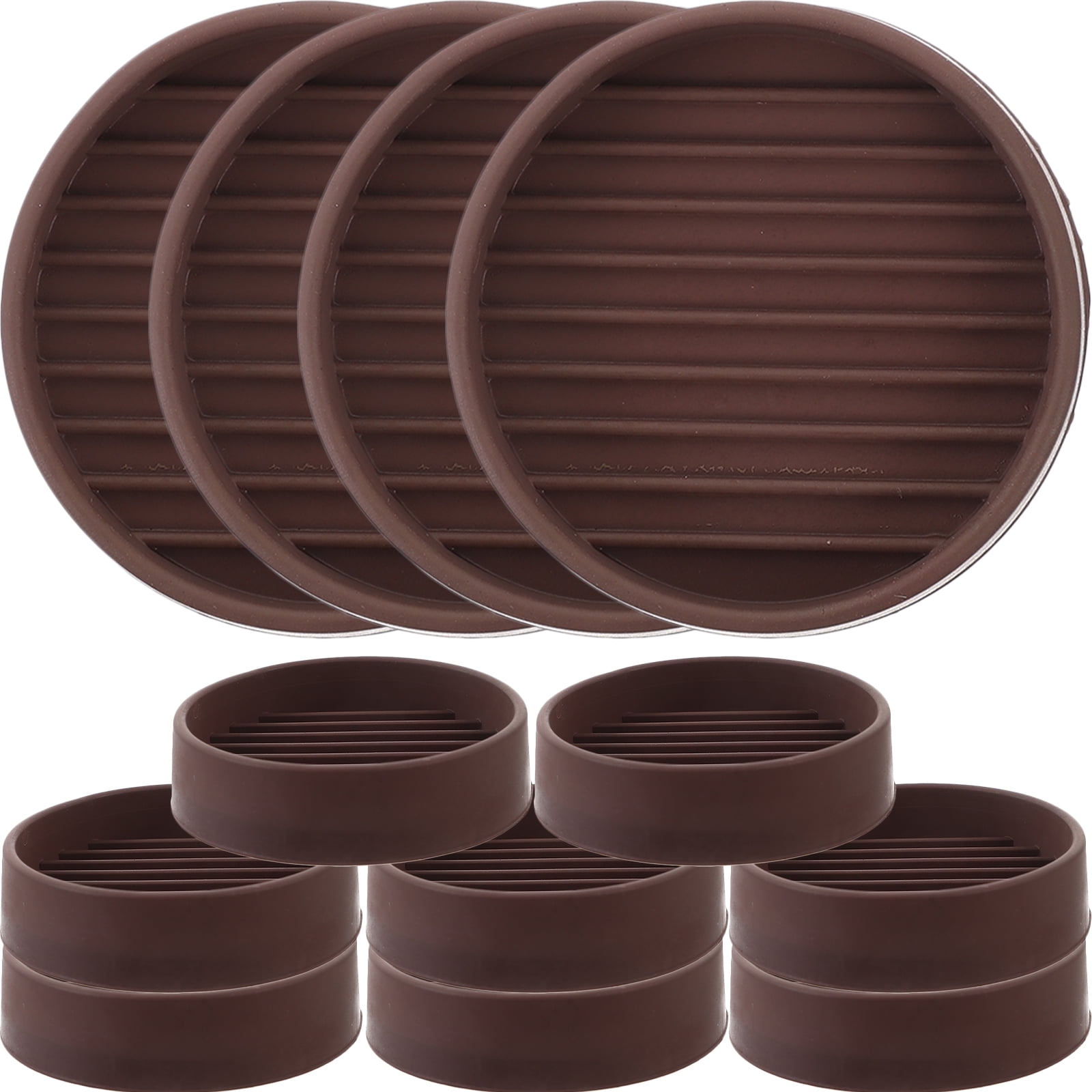 Furniture Feet Protectors Caster Cups Foot Pads Round 2 Inches 12pcs ...