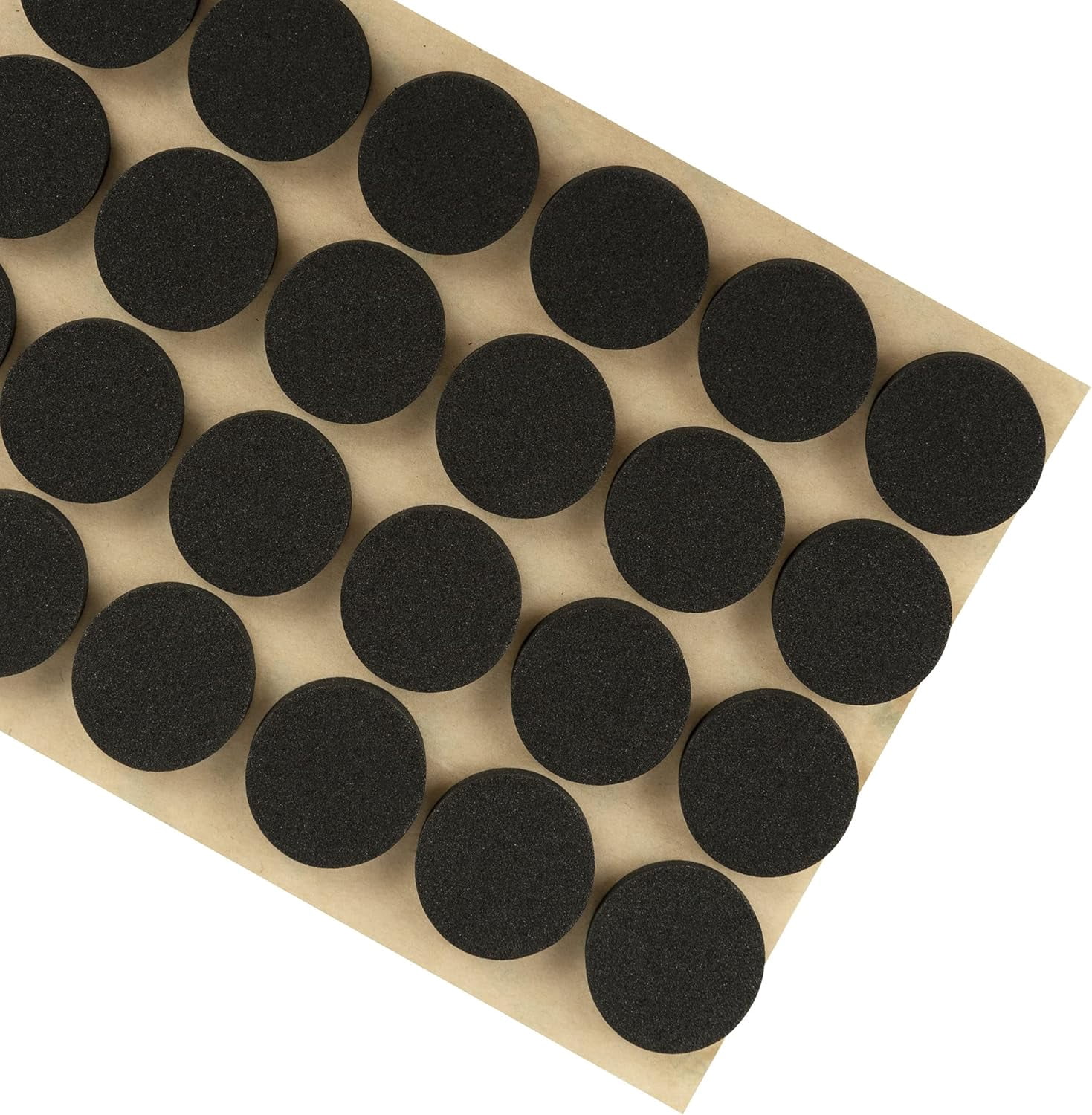 Furniture Felt Pads 1" (25mm) Diameter Round 3M Self Adhesive Protects ...