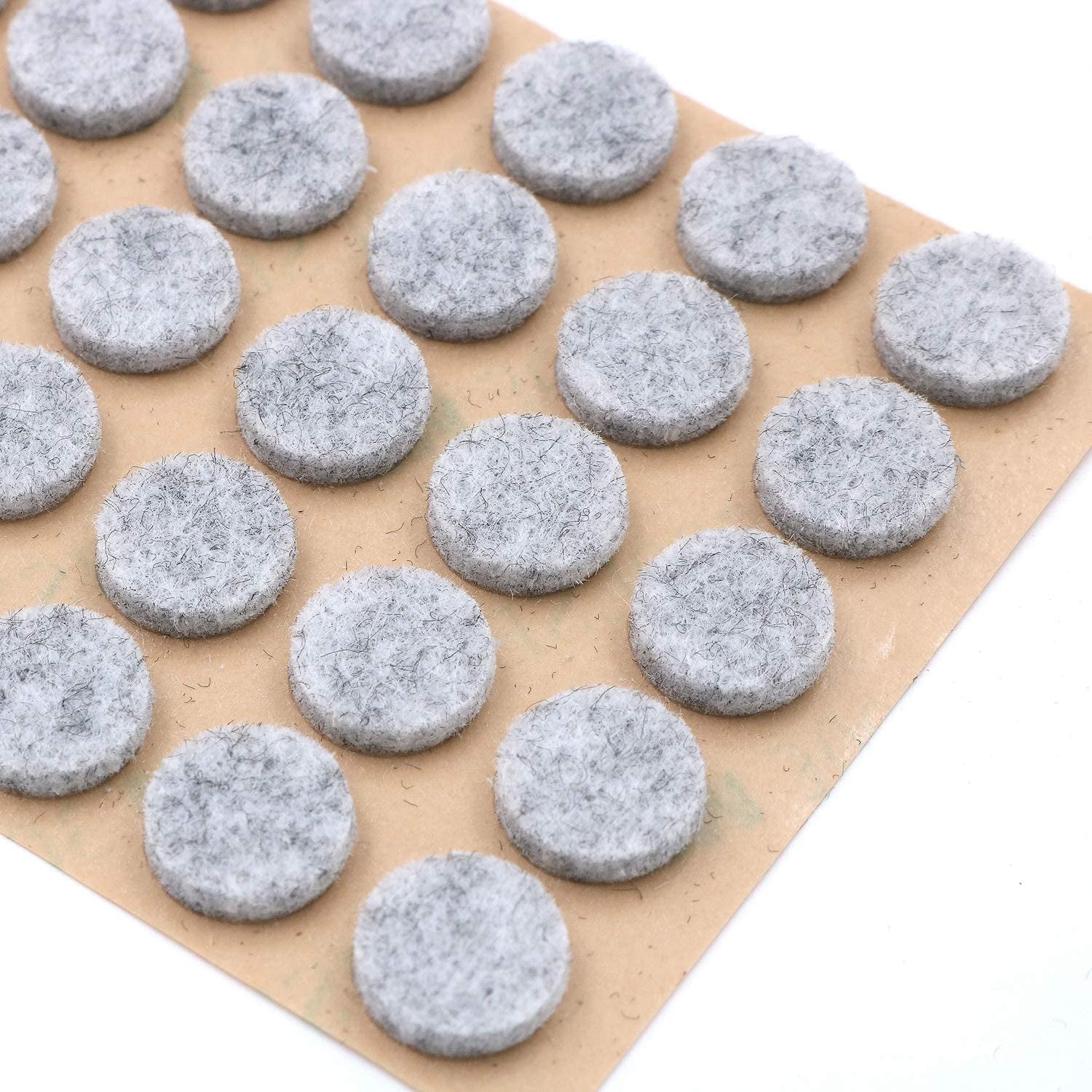 Furniture Felt Pads 3/8" (10mm) Diameter Round 3M Self Adhesive ...