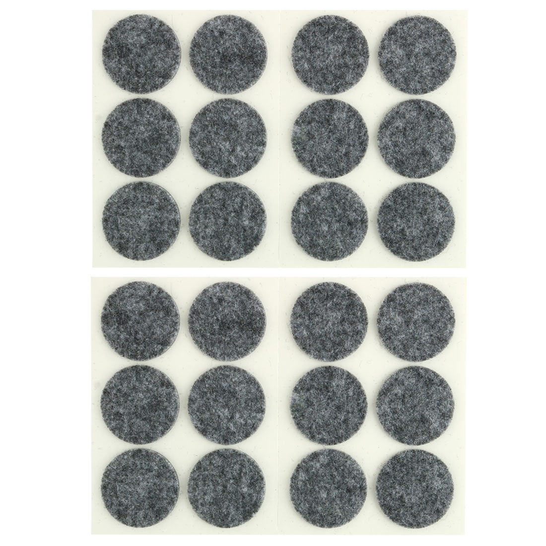 Furniture Felt Round shaped Non Scratch Floor Protectors Pads 24 Pcs ...