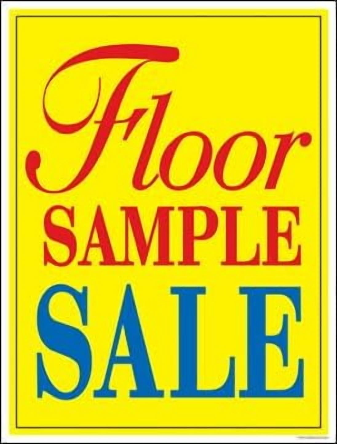 Furniture Floor Sample Sale Window Sale Sign Posters Retail Business ...