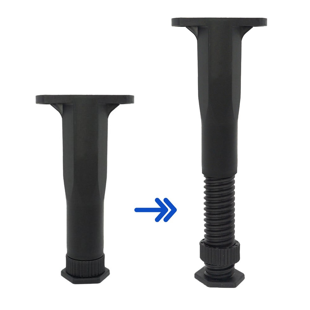 Furniture Hardware Feet Strengthened Adjustable Plastic Telescopic ...