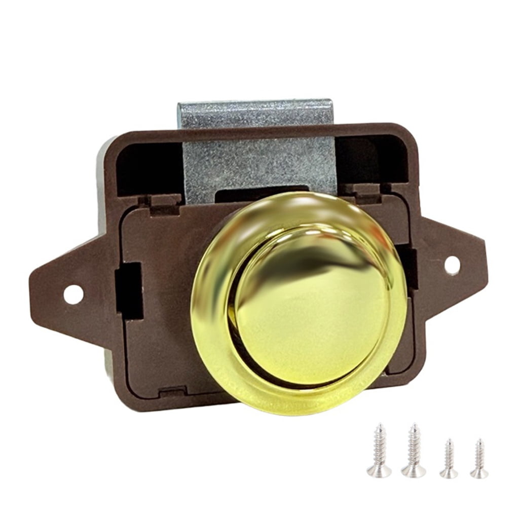 Furniture Hardware Push Push Latches Keyless Cupboard Push Button ...