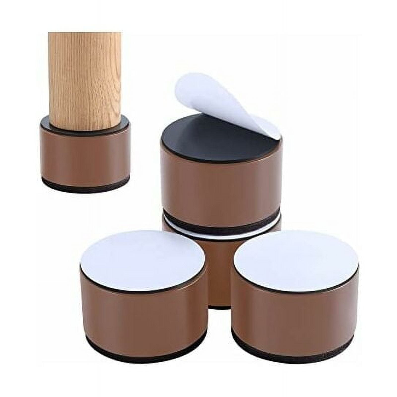 Furniture Height Adjusters, S-Snail-Oo 4 Pack Heavy Duty Adjustable ...