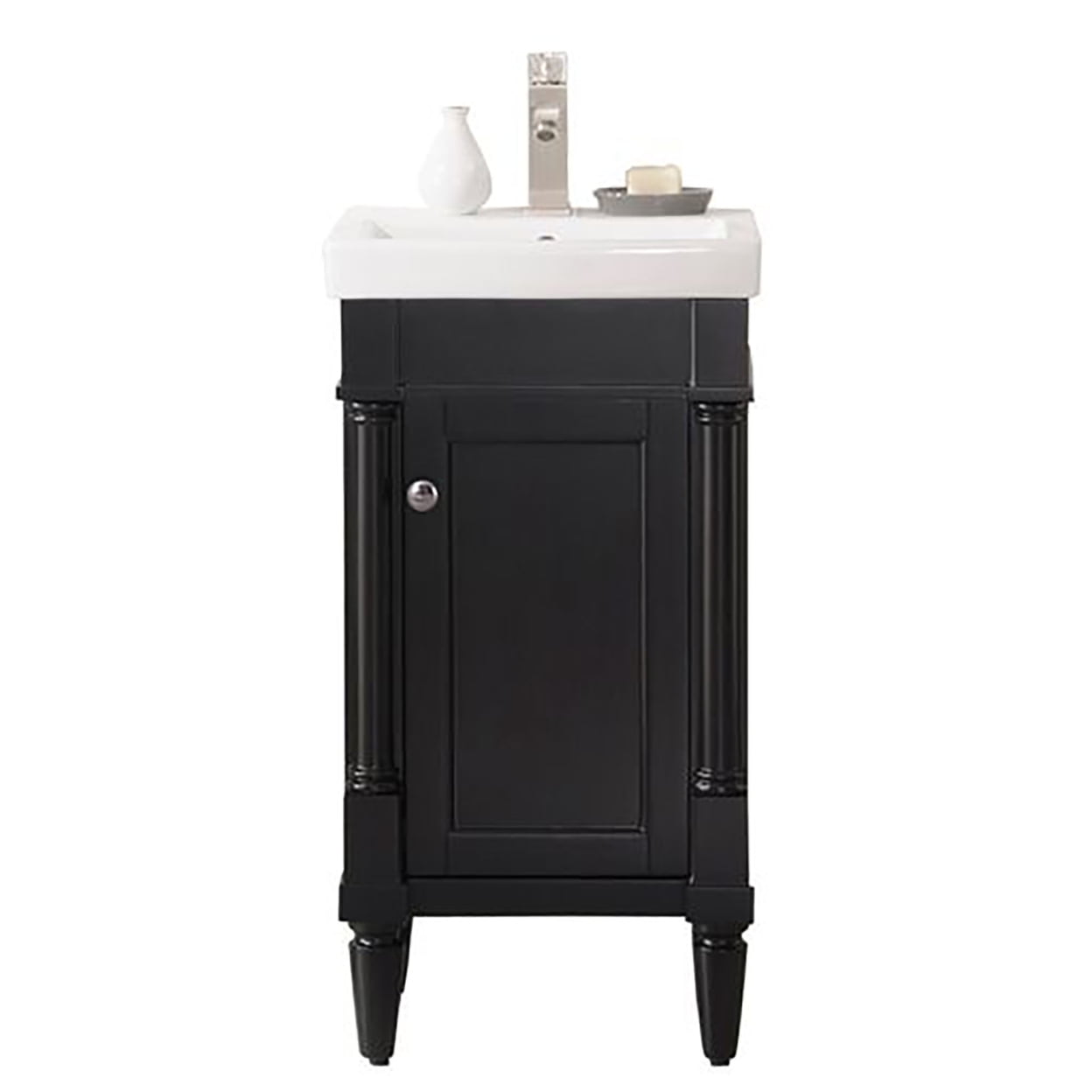 Furniture Home Decorative Bathroom, Washroom, Kitchen 18" Espresso Sink ...