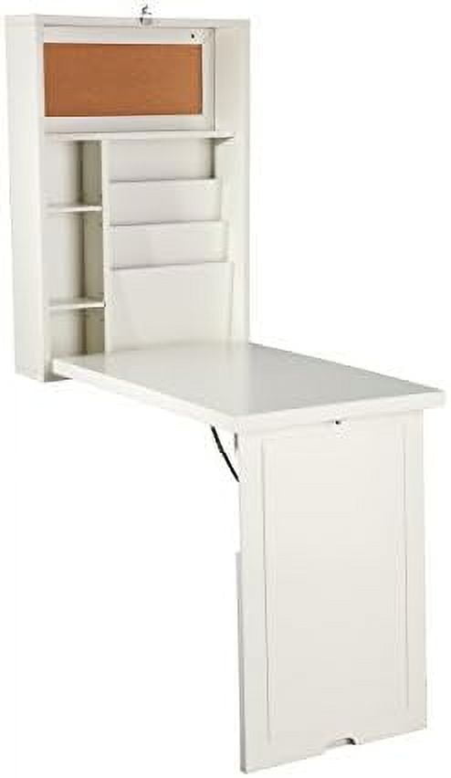 Furniture HotSpot Fold-Out Convertible Desk - Antique White - Walmart.com Furniture HotSpot Fold-Out Convertible Desk - Antique White - Walmart.com