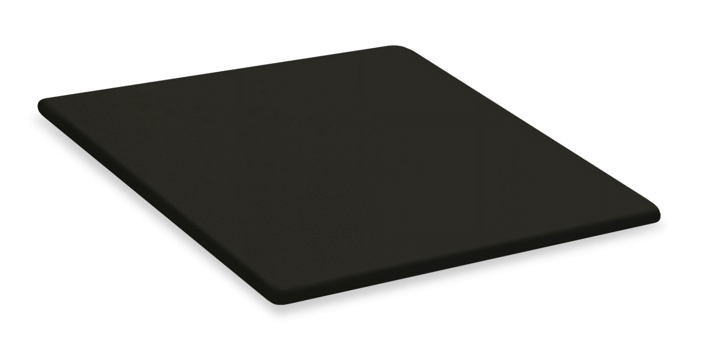 The Furniture King Lazy Susan 24" Square Black Vinyl Covered Custom ...