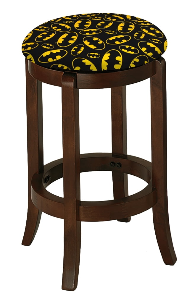 The Furniture King Wood Bar Stool Espresso Finish 29" Tall Kitchen Game ...