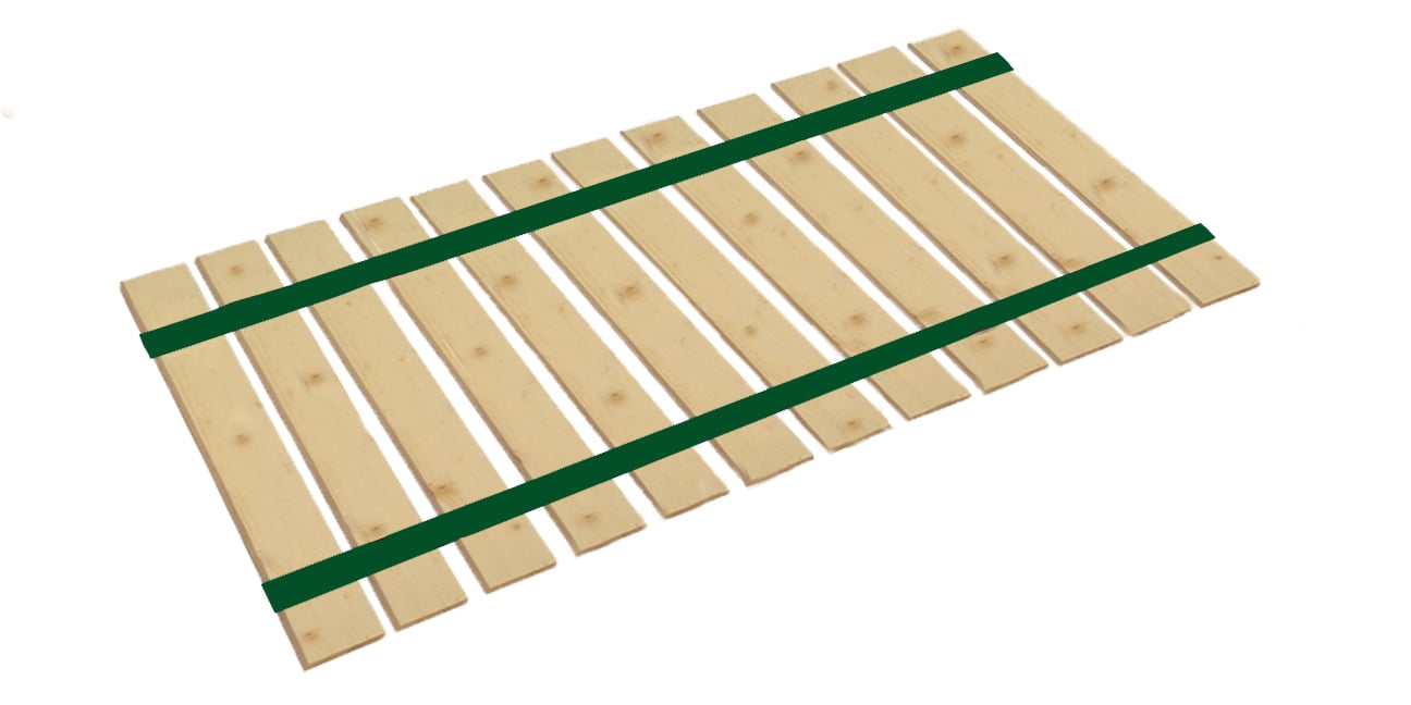 The Furniture King Wood Bed Slats Full Size Closely Spaced For ...