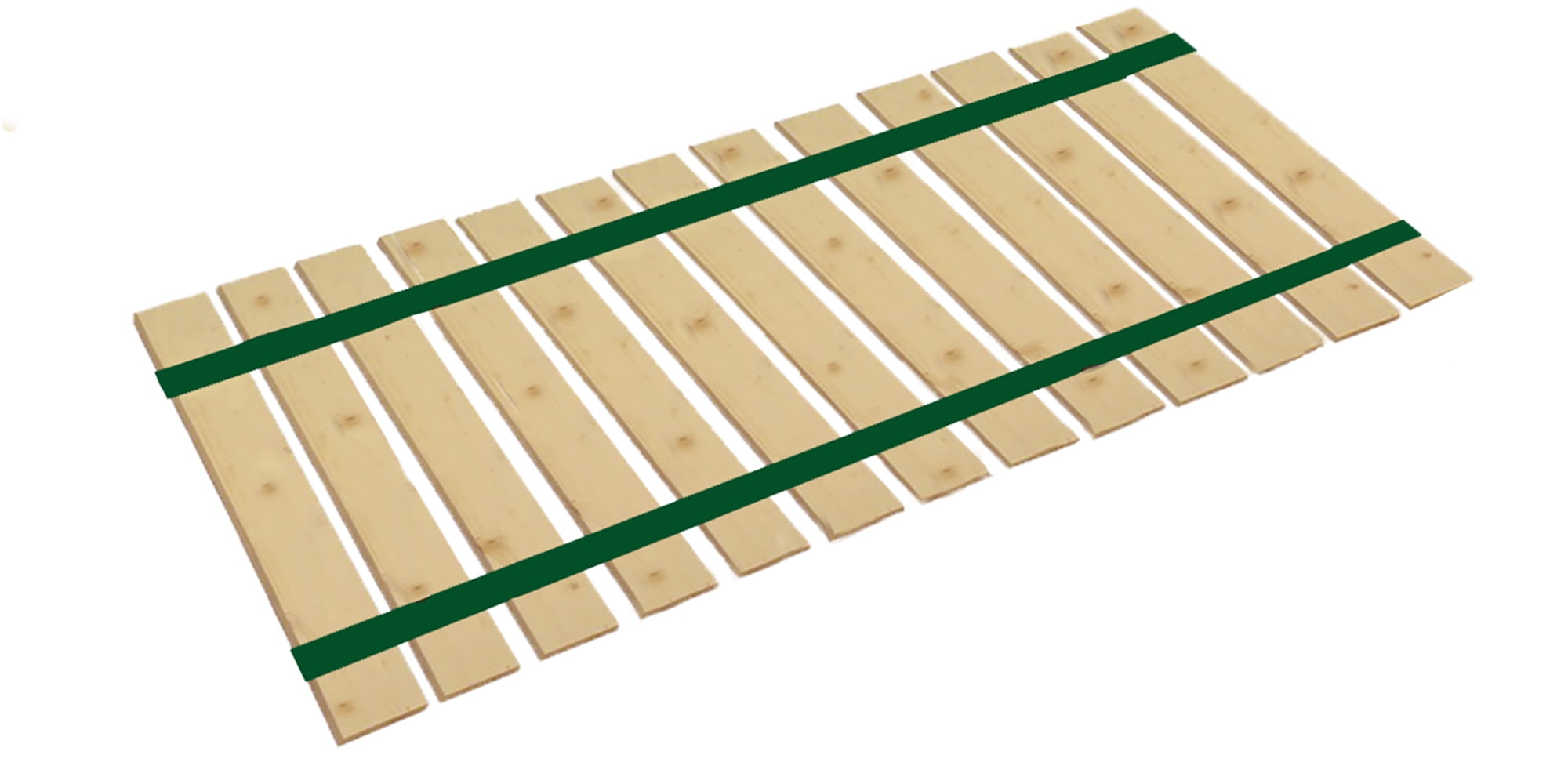 The Furniture King Wood Bed Slats Queen Size Closely Spaced For ...