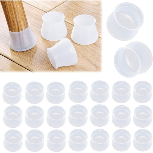 Furniture Leg Cover Set, Silicone Construction For Chair Leg Protector ...