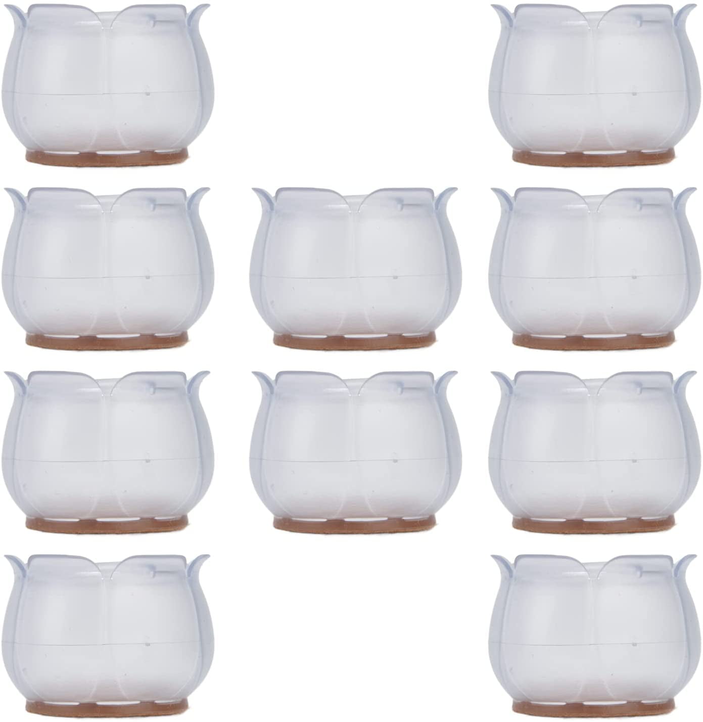 Furniture Leg Protector, Table Leg Cover, 10PCS Chair Leg Floor ...