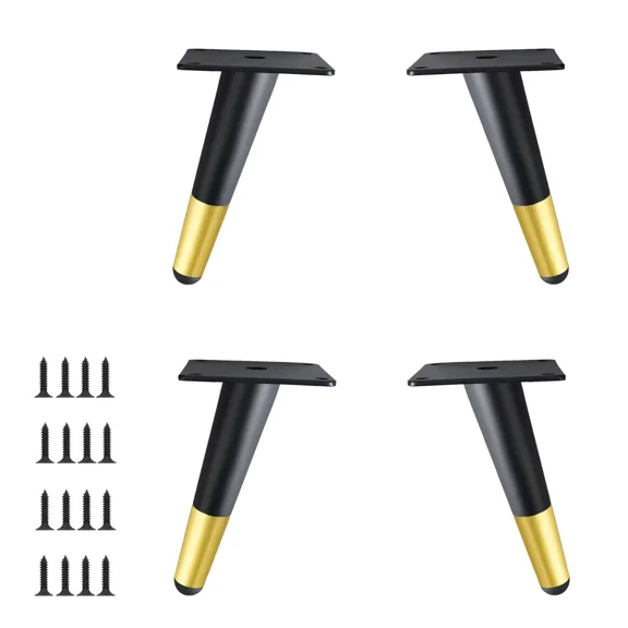 CAPITA Legs for cabinet, Stainless steel,4 1/2"- SET OF 4 - Walmart.com