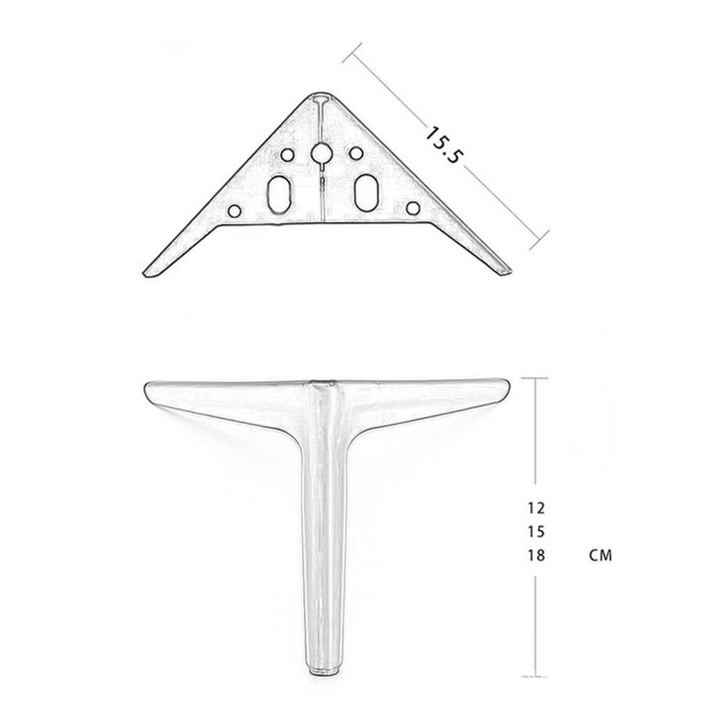 Furniture Legs,Legs For Furniture Set Of 4,Sofa Legs Support Foot ...