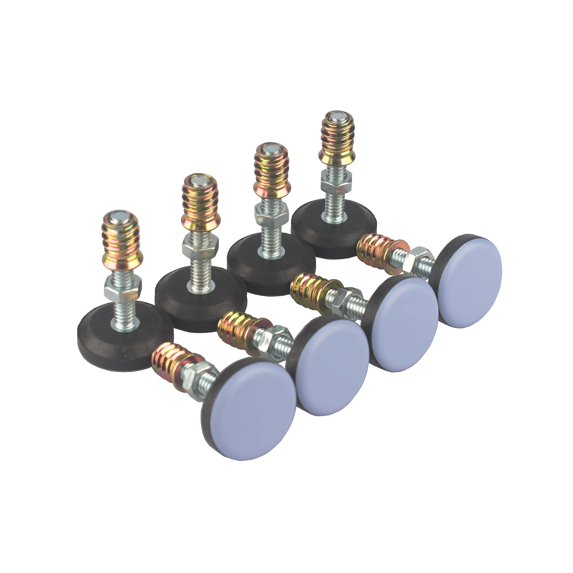 Furniture Leveler PTFE(Teflon) Bottom(28mm Base 1/4-20,8 Pack),Threaded ...