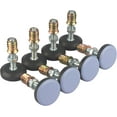 Furniture Leveler PTFE(Teflon) Bottom(28mm Base),Threaded Shank(1/4-20 ...