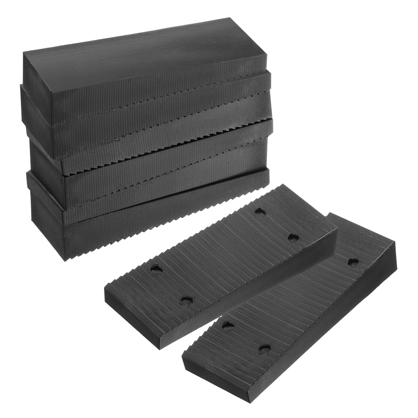 Furniture Levelers, 8 Pack Furniture Wedges, Black Plastic Wedges Shims ...
