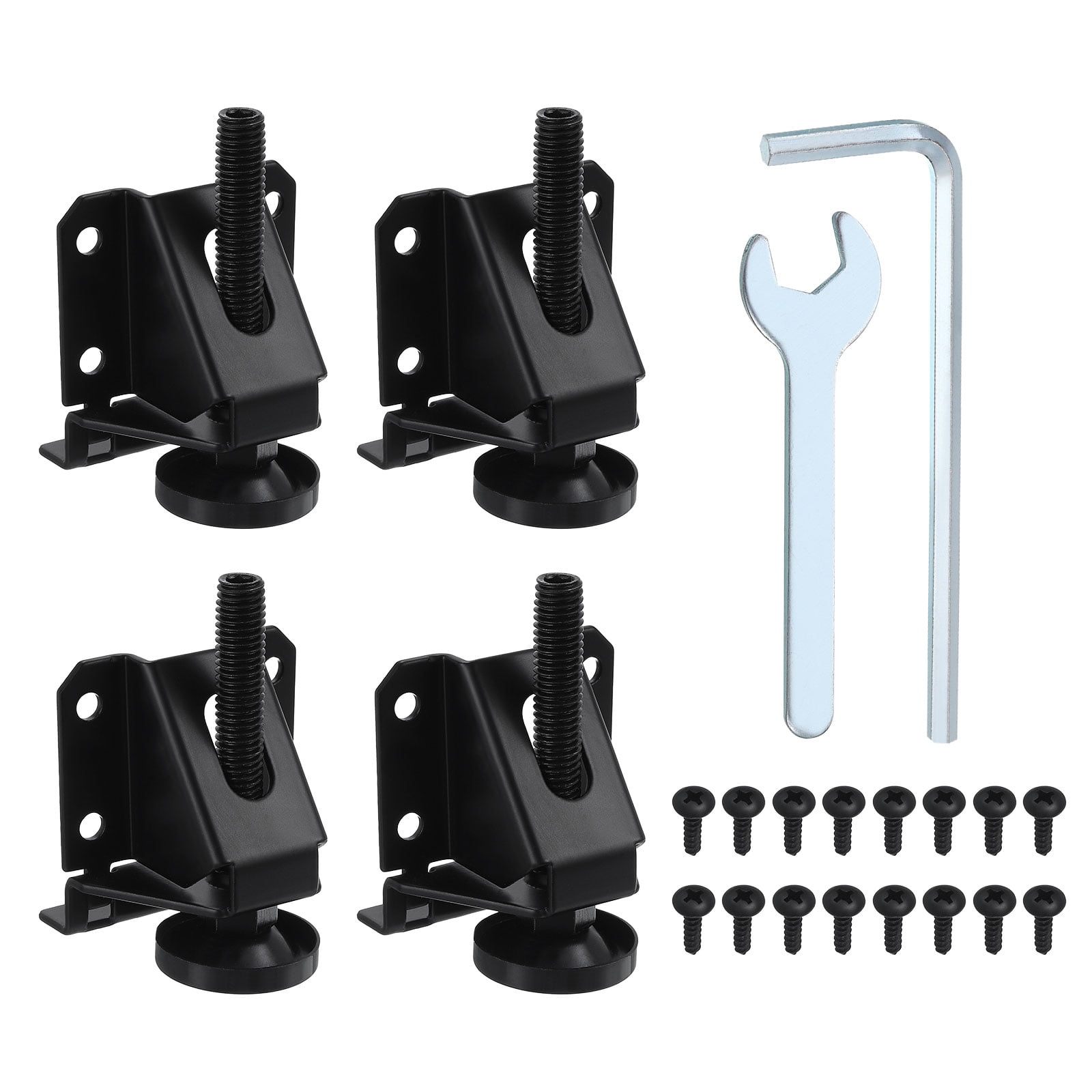 Furniture Leveling Feet, 4 Pack - Adjustable Table Feet Levelers with ...