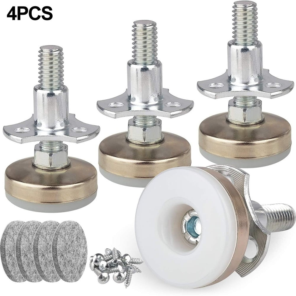 Furniture Leveling Feet Adjustable Leg Levelers for Heavy Furniture 4 ...