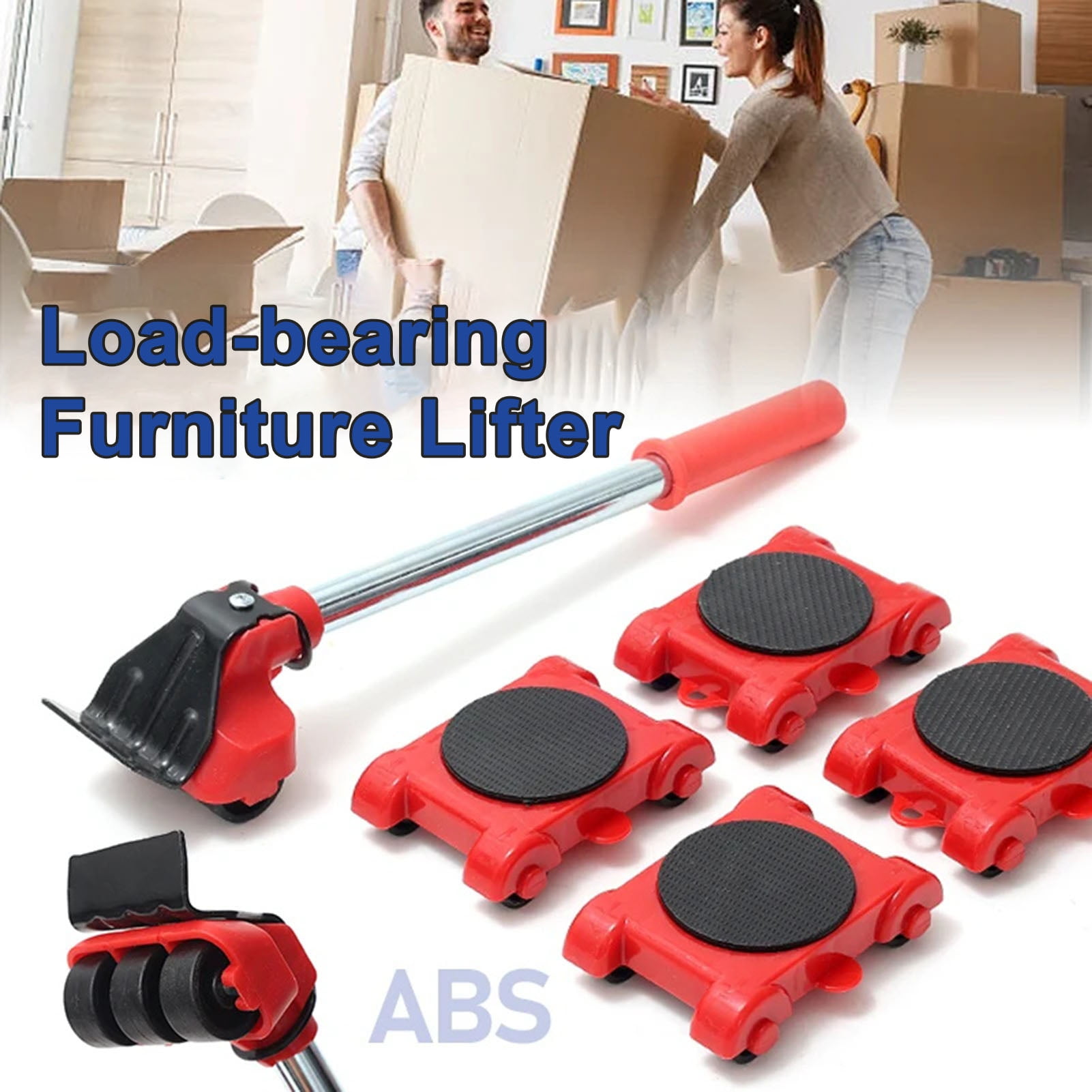 Furniture Lifter Tool - Transport Shifter Strong Load-bearing Easy to ...
