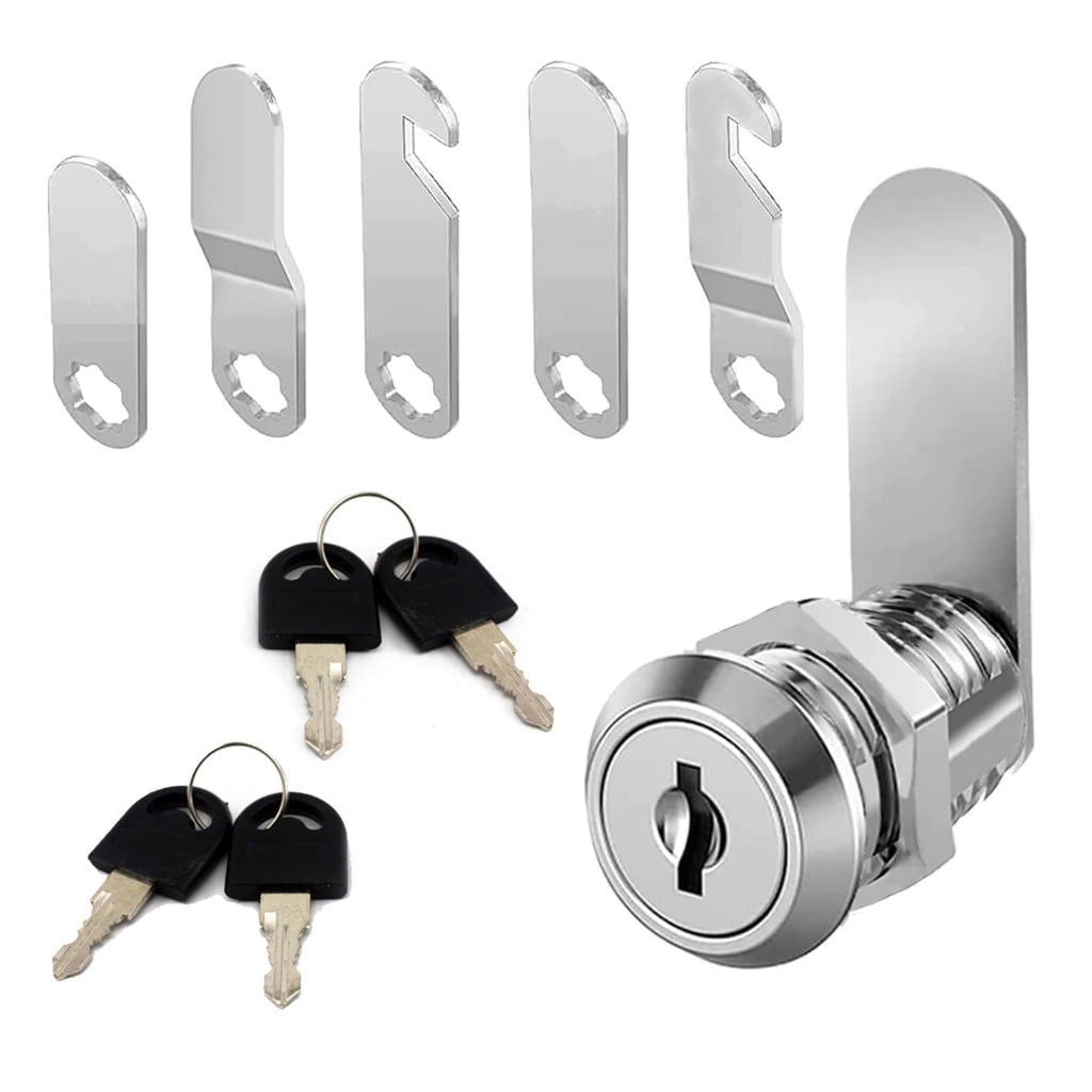 Furniture Lock with 4 Keys Drawer Lock Security Lock Locking Solution ...