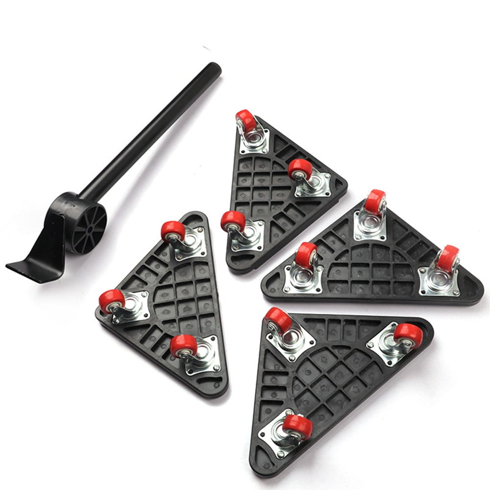 Furniture Mover Tool Set With Moving Lifter Wheel Roller Bar 4 Sliders ...