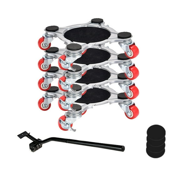 Furniture Movers Roller Set 360 Rotates Wheel Dollies for Heavy Objects ...