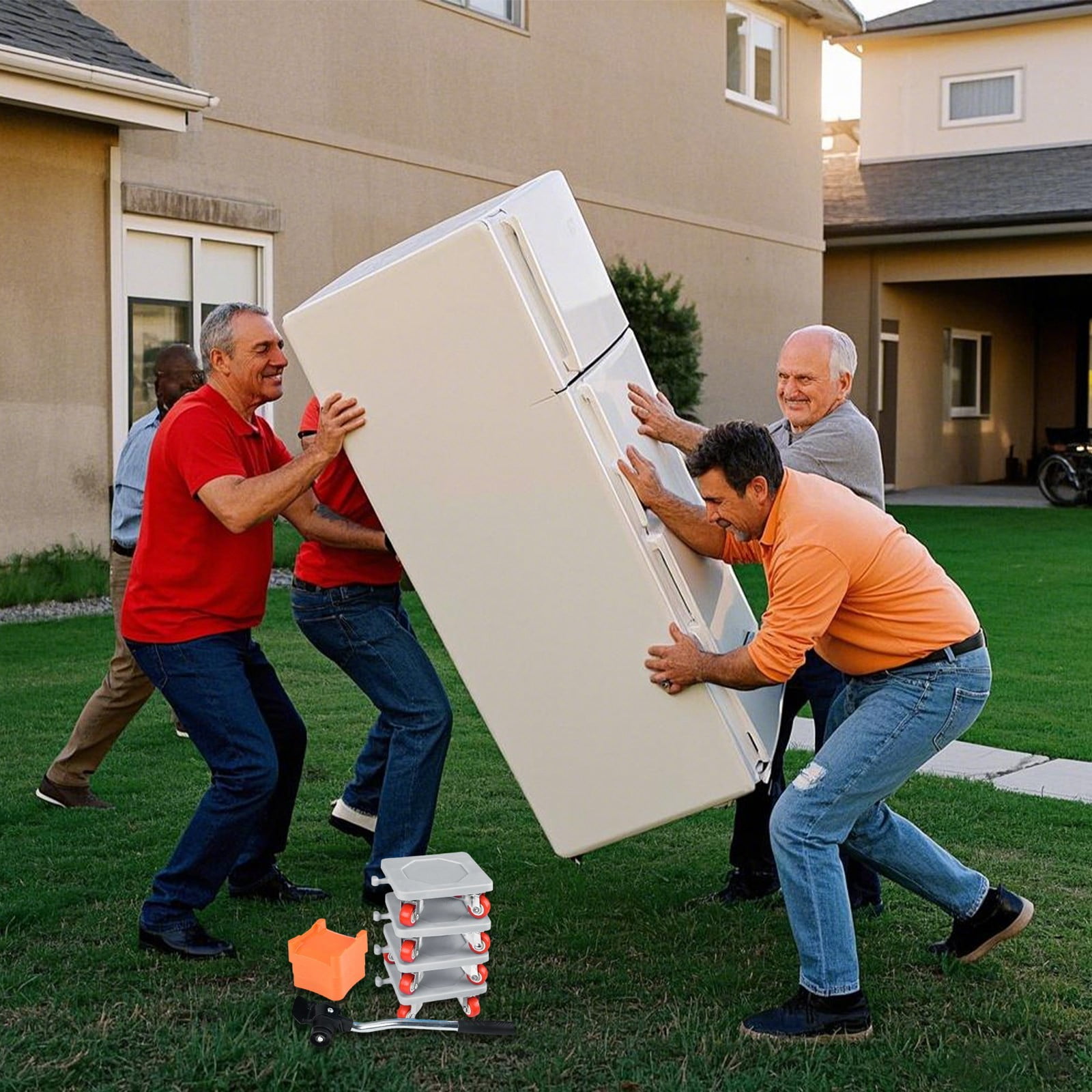 Furniture Movers with Wheels 360° Rotation,Heavy Duty Furniture Lift ...