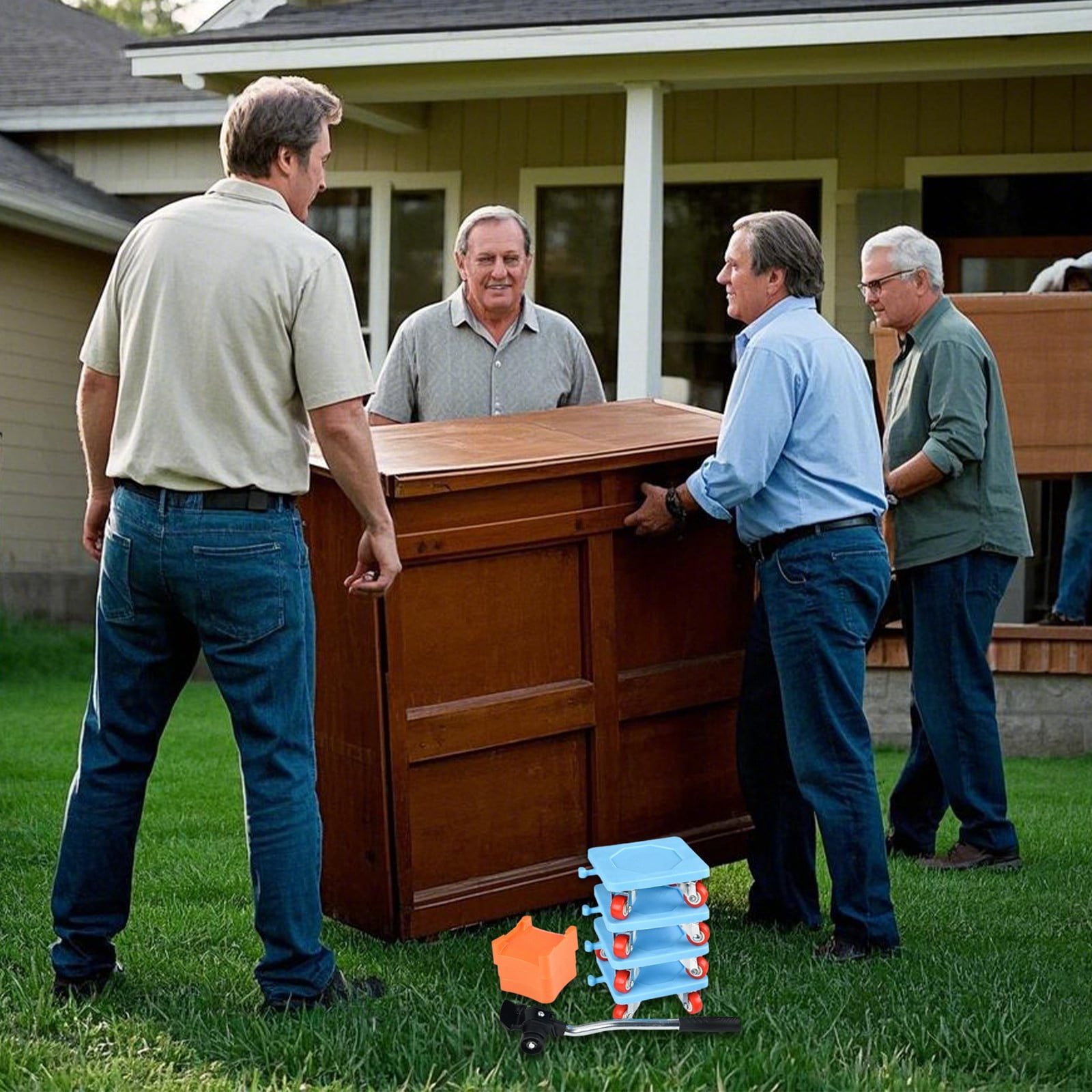 Furniture Movers with Wheels 360° Rotation,Heavy Duty Furniture Lift ...