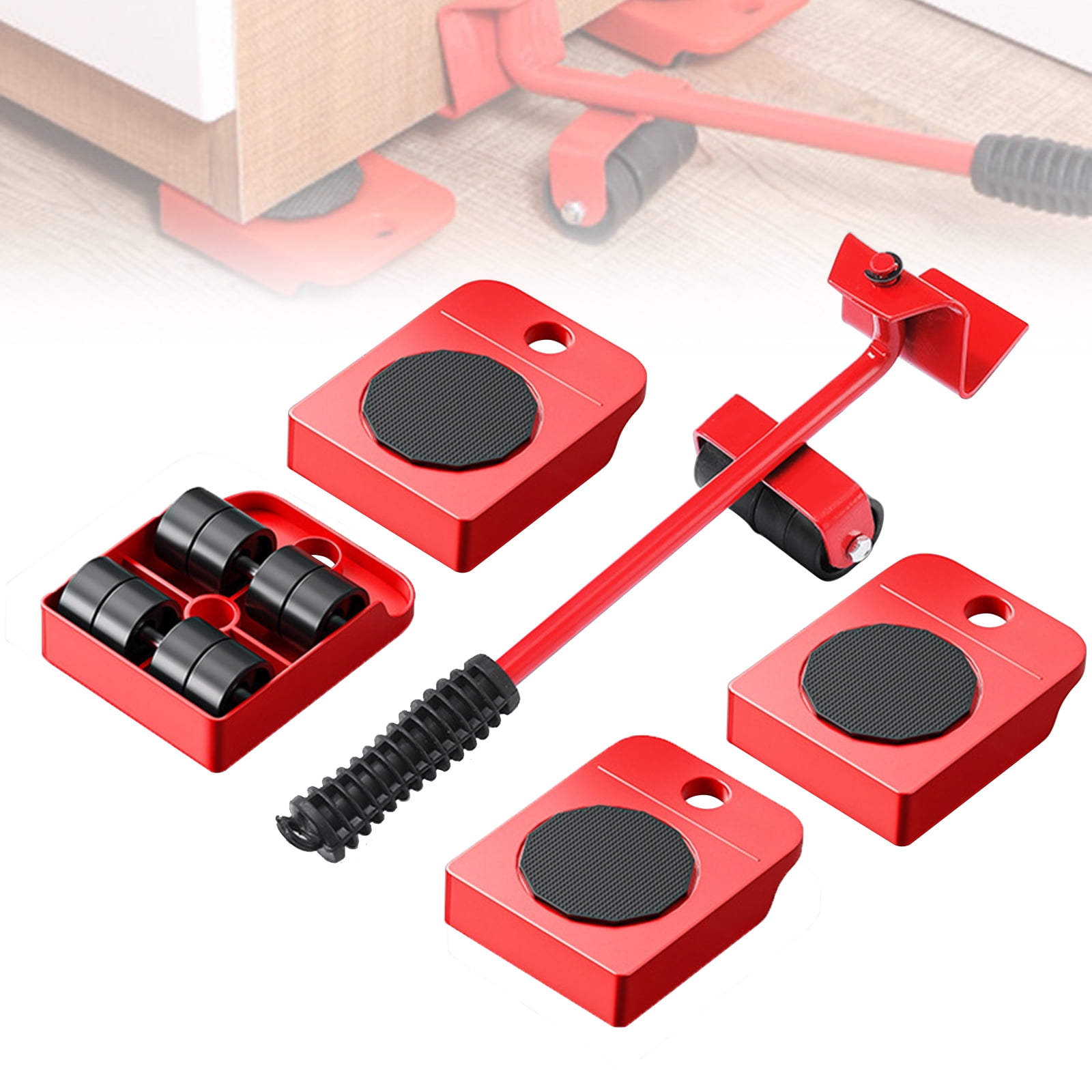 Furniture Movers with Wheels,Furniture Dolly 4 Wheels,330Lbs Capacity ...