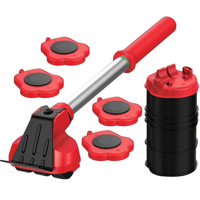 Furniture Moving Transport Roller Set Removal Lifting Moving Tool Set ...