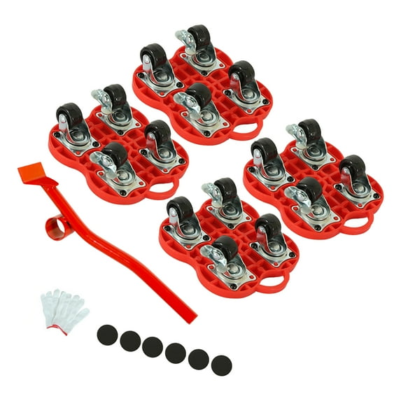 Furniture Moving Transport Roller Set Removal Lifting Moving Tool Set ...