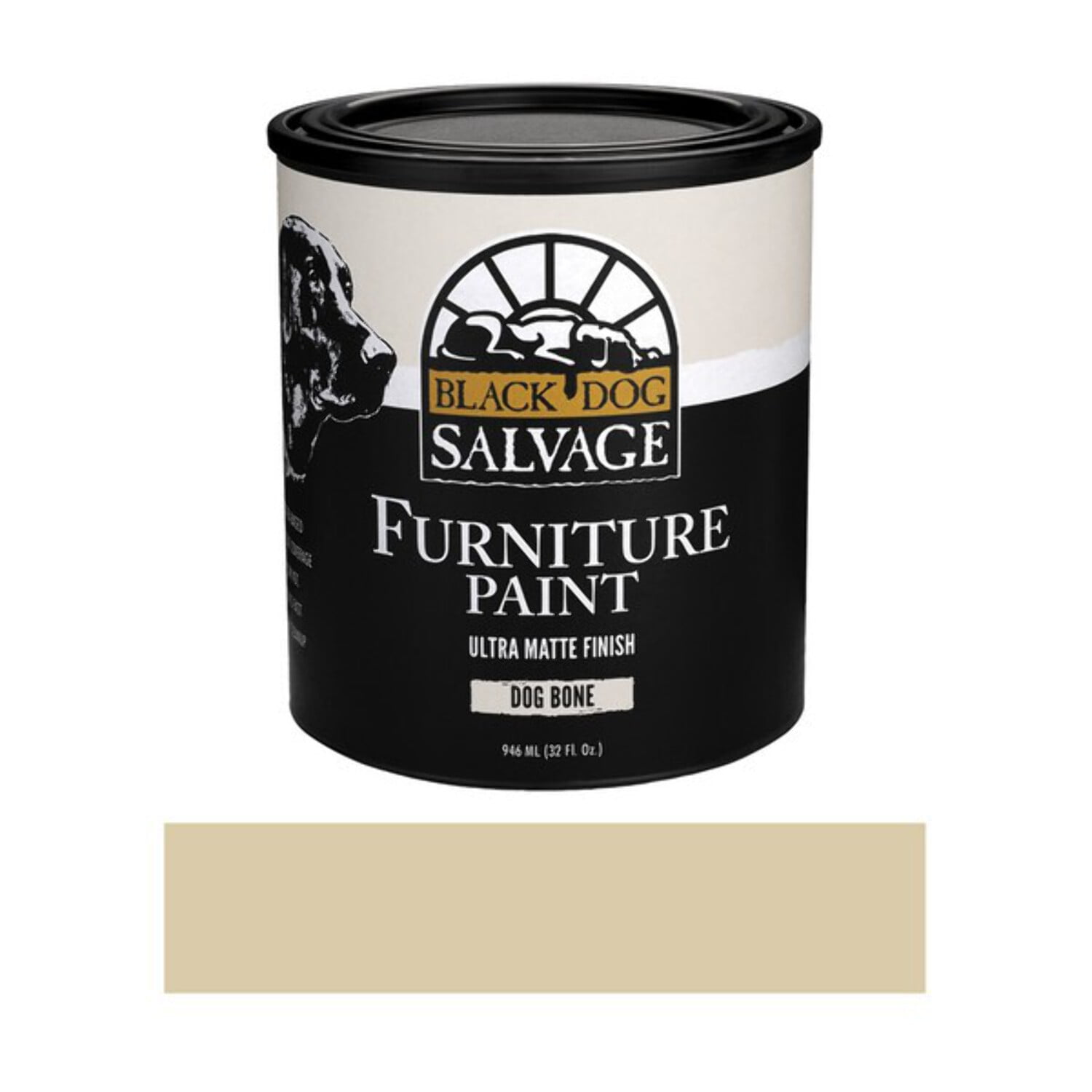 Furniture Paint, Off White Dog Bone, Matte, Water Based, Low VOC ...