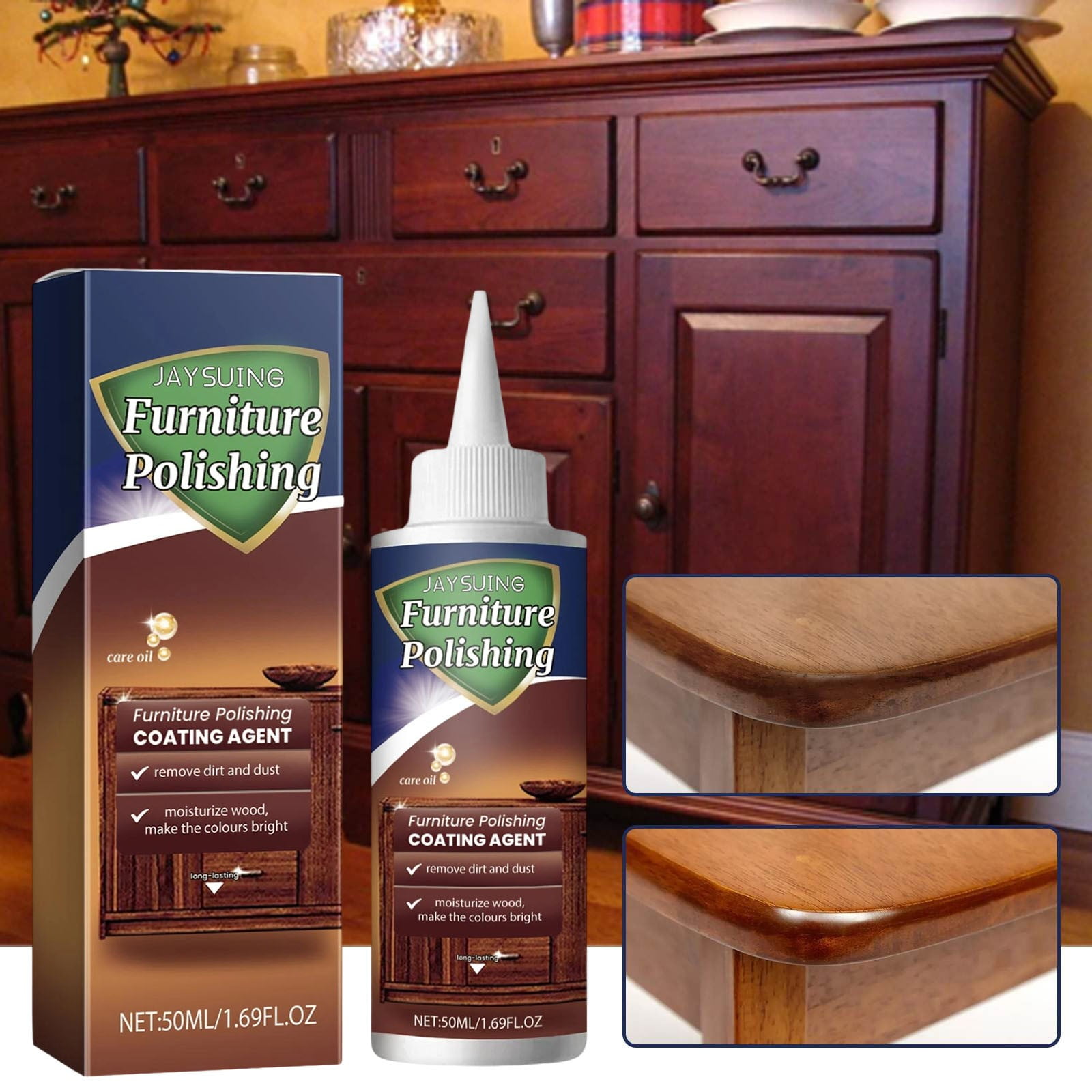 Furniture Polishing Crystal Coating Agent | 50ml Bottle | Instant High ...