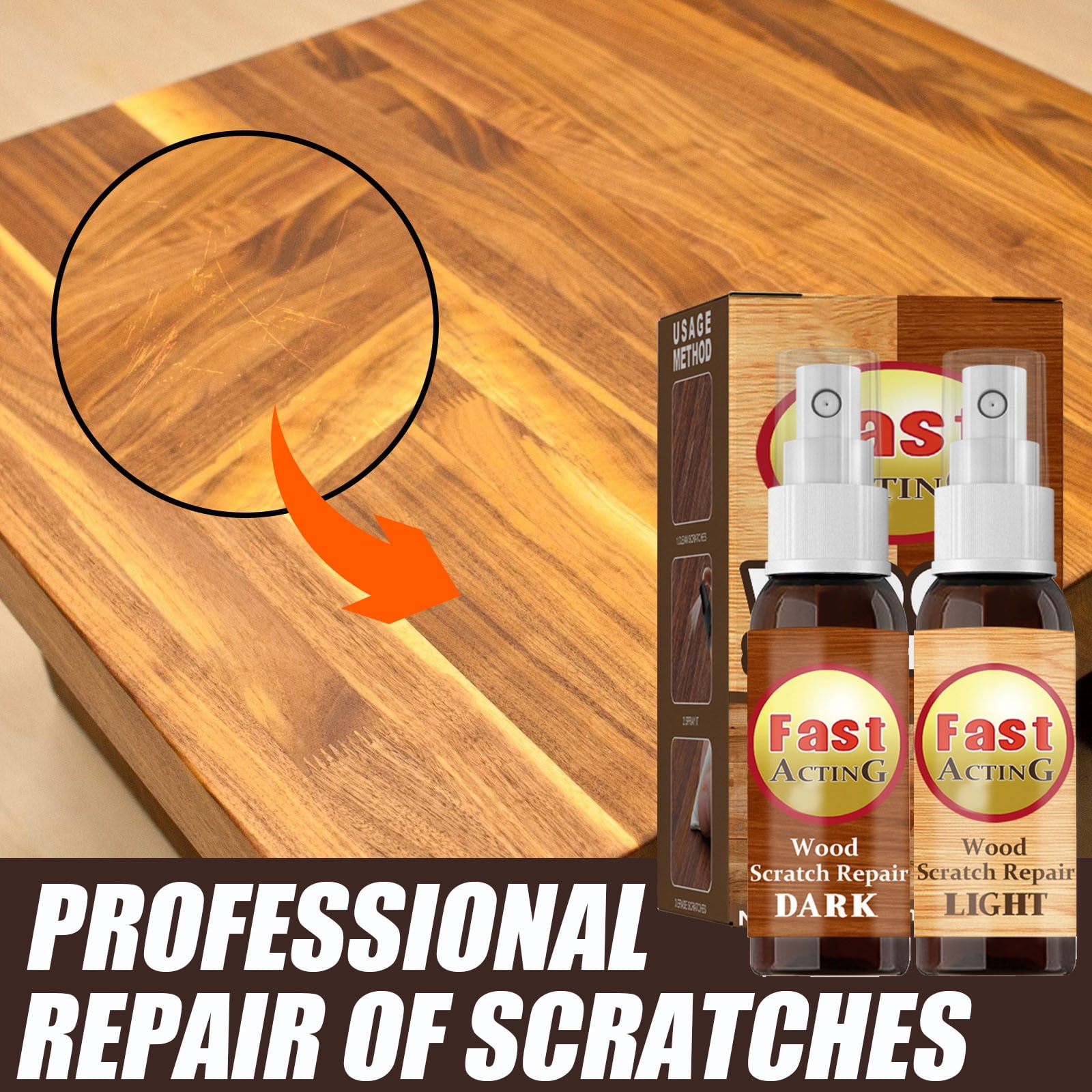 Furniture Protector for Hardwood Floors with 2 Pack Fix It For Wood For ...