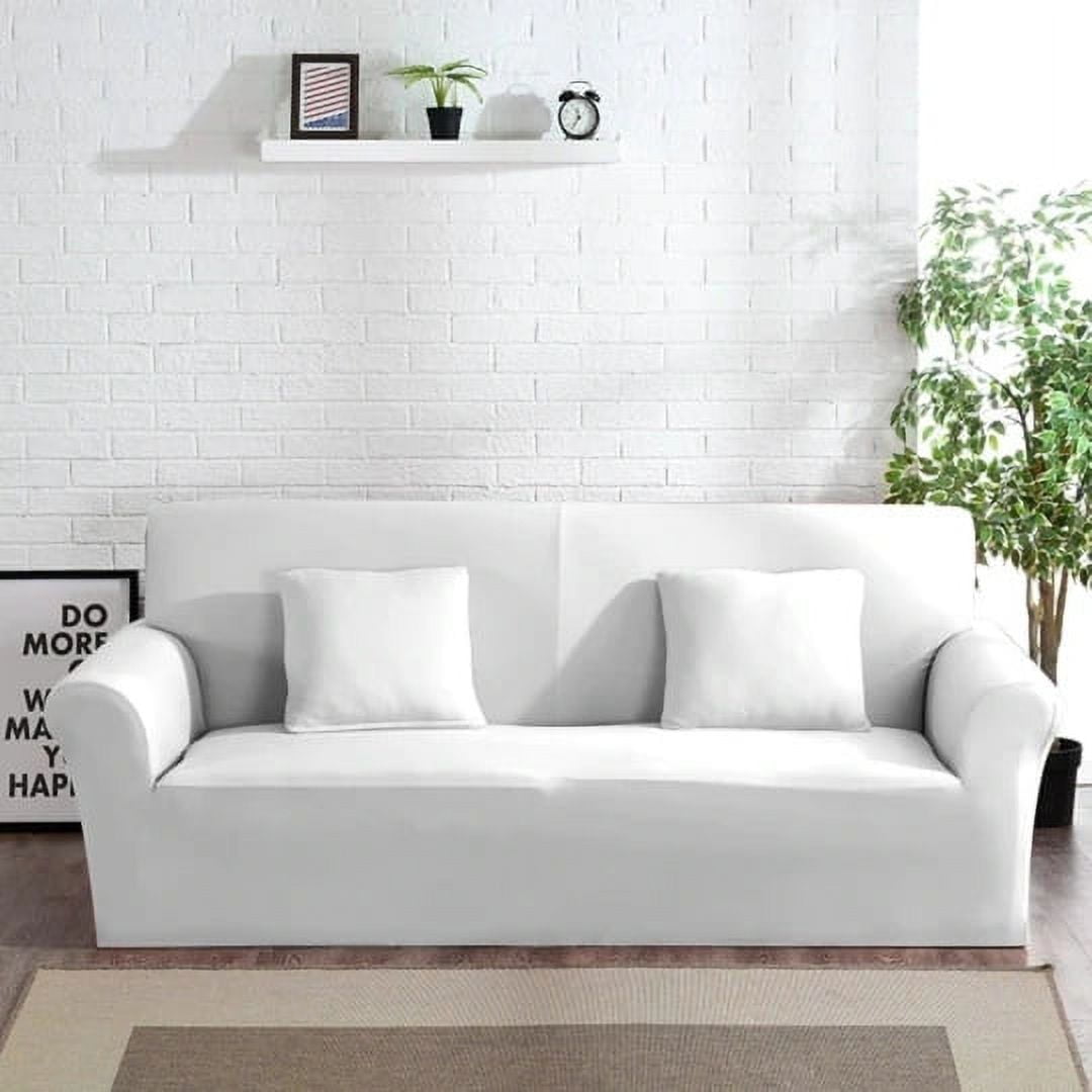 Furniture Protector-elastic Slipcover for Living Room Corner Sofa Cover ...