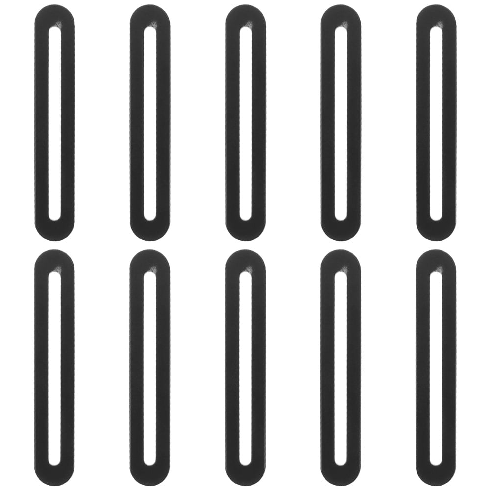 Black Flat Mending Plate for Furniture Use Made of Stainless Steel with ...