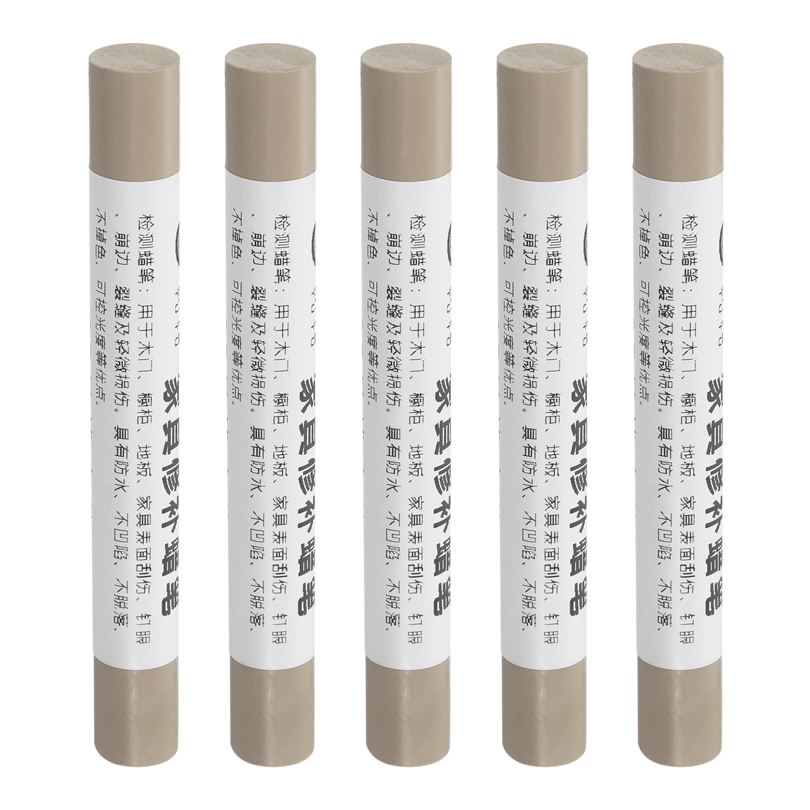 Furniture Repair Crayons Wax Filler Stick, Touch Up Pen Markers, White ...