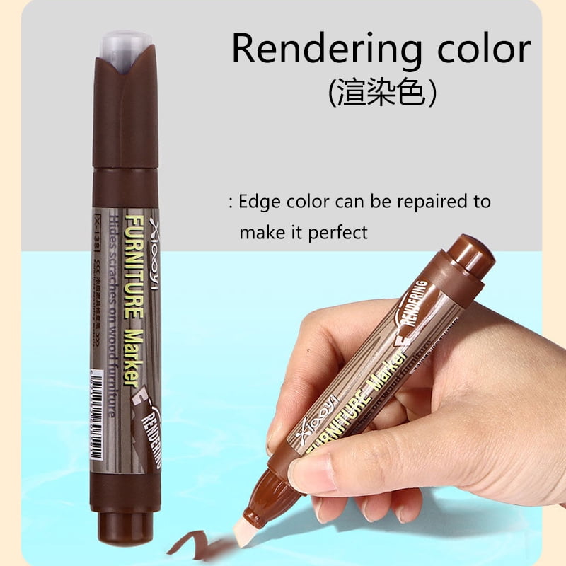 Furniture Repair Marker Pen Wood Cabinet Floor Touch Up & Filler Sticks ...