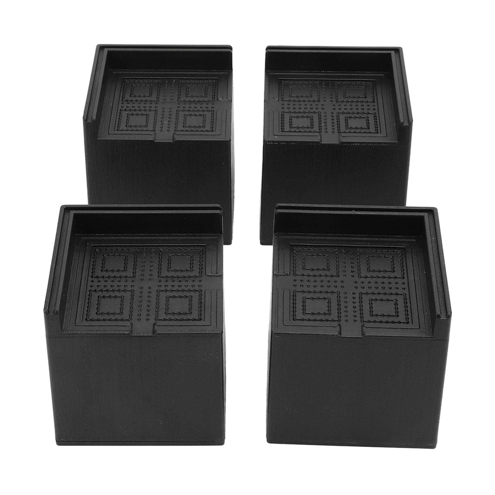 Furniture Risers, 4Pcs EVA Plastic Square 3in, Heavy Duty Support for ...