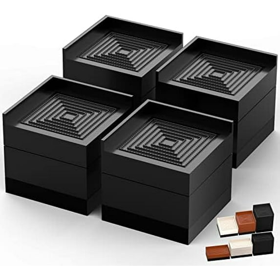 Furniture Risers, Bed/Sofa/Desk/Table/Chair Leg/Fridge Lifts to 1.5, 3 ...