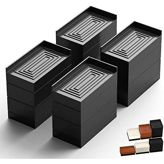 Furniture Risers, Bed/Sofa/Desk/Table/Chair Leg/Fridge Lifts to 1.5, 3 ...